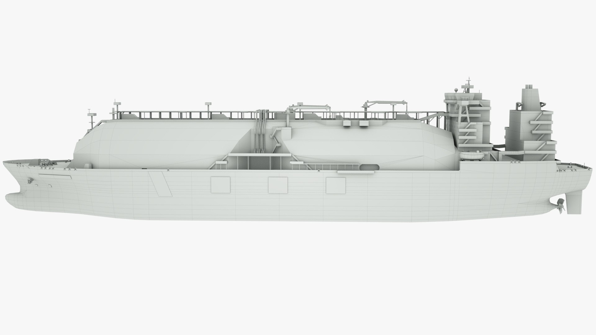 3D model lng tanker diamond gas - TurboSquid 1477260