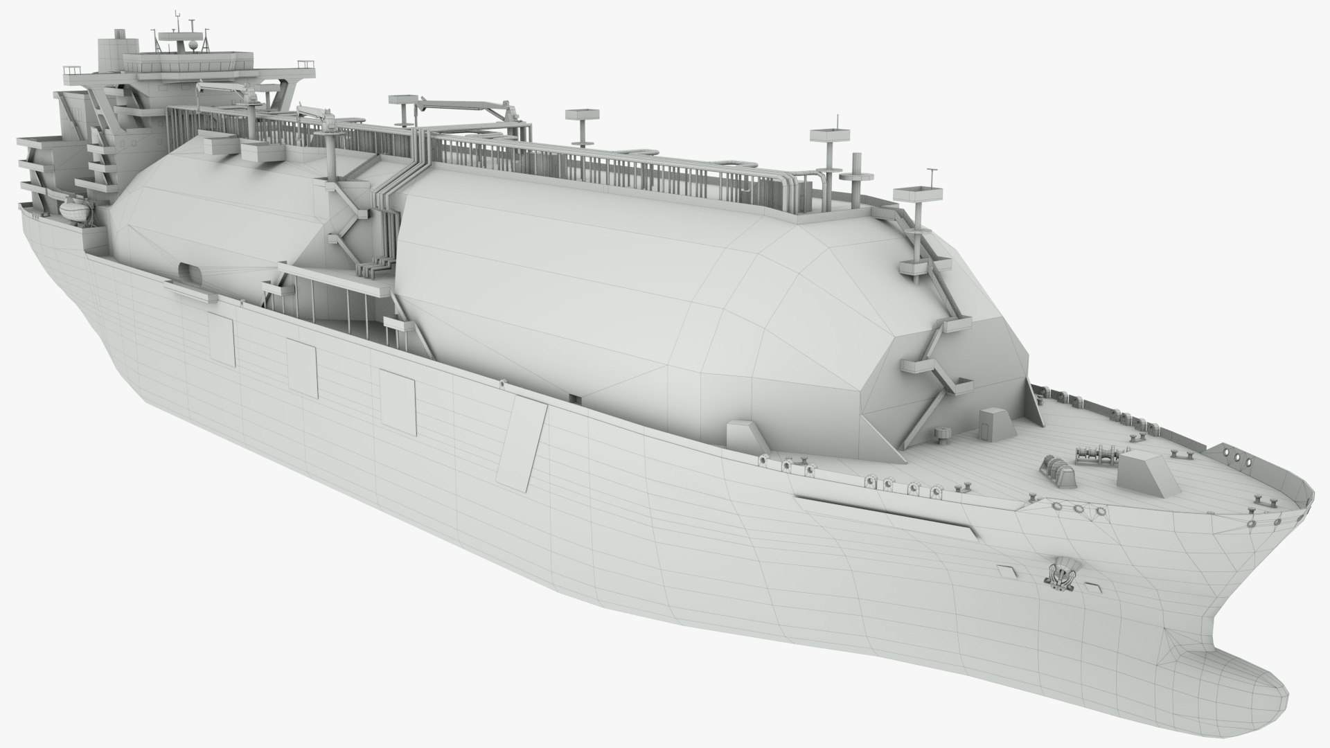 3D model lng tanker diamond gas - TurboSquid 1477260