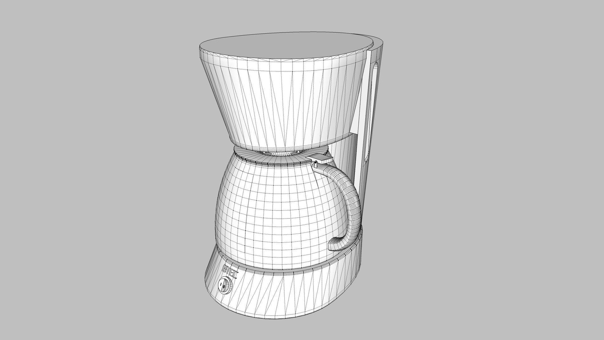 coffee maker 3d model