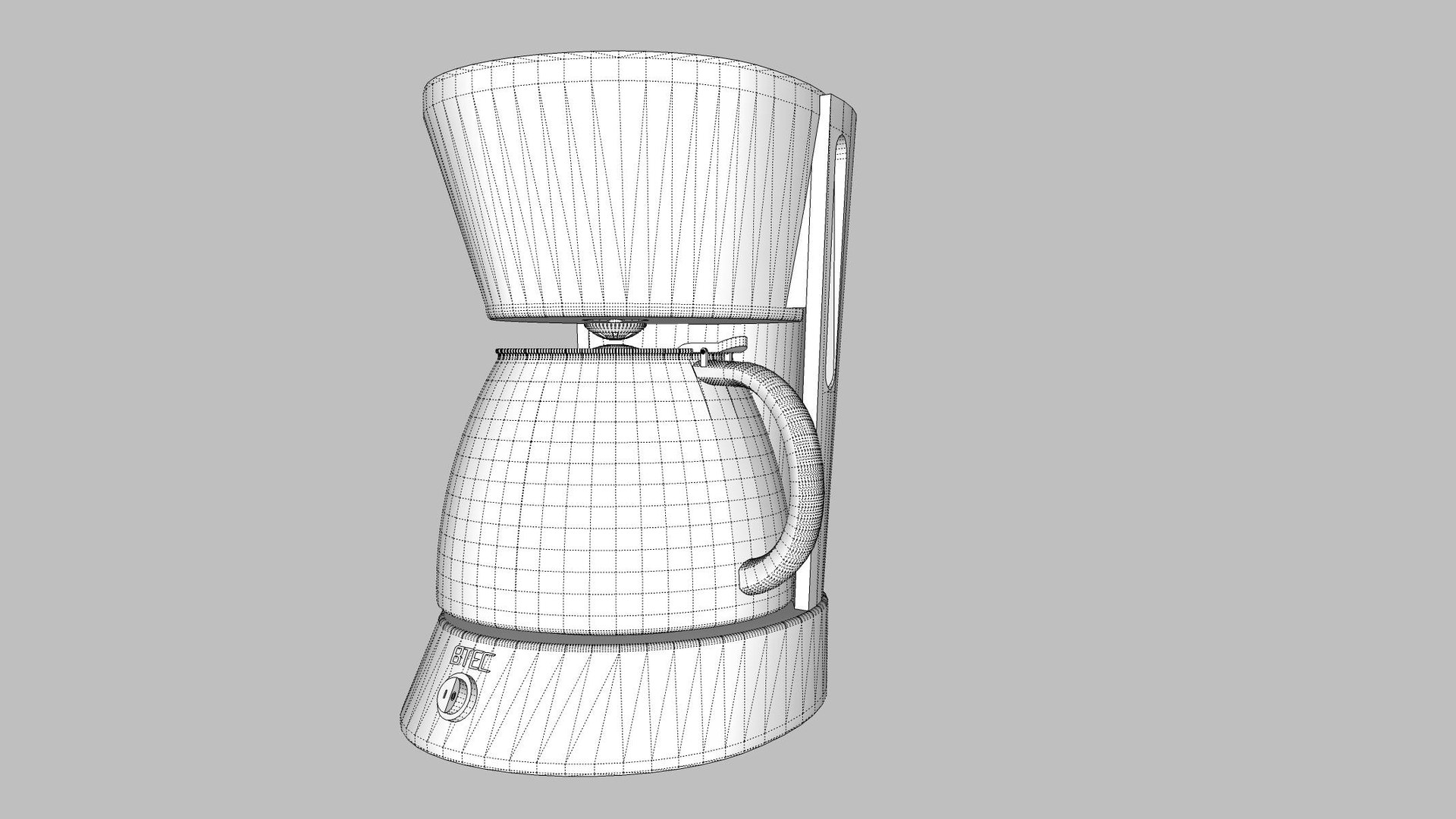 coffee maker 3d model