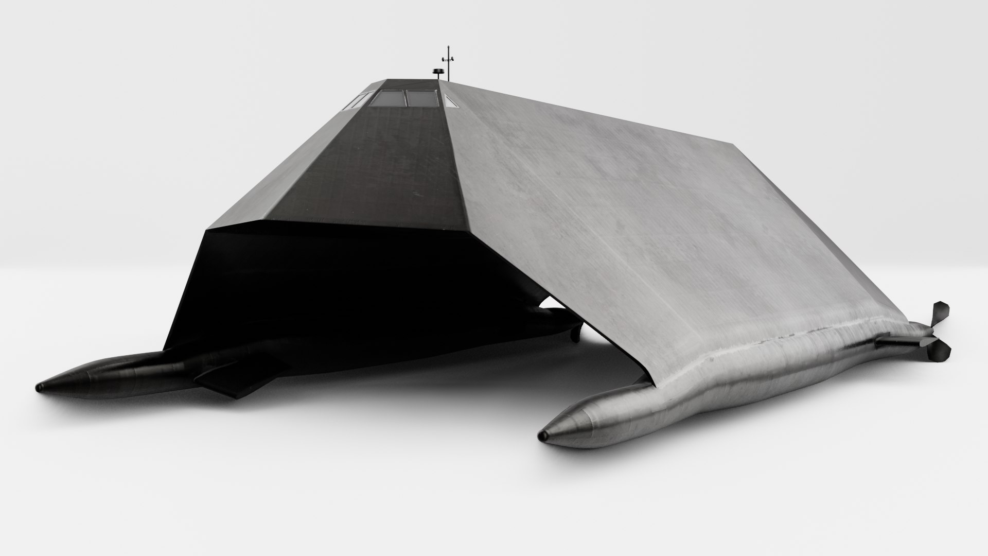 Sea Shadow 3D Model - TurboSquid 1645518