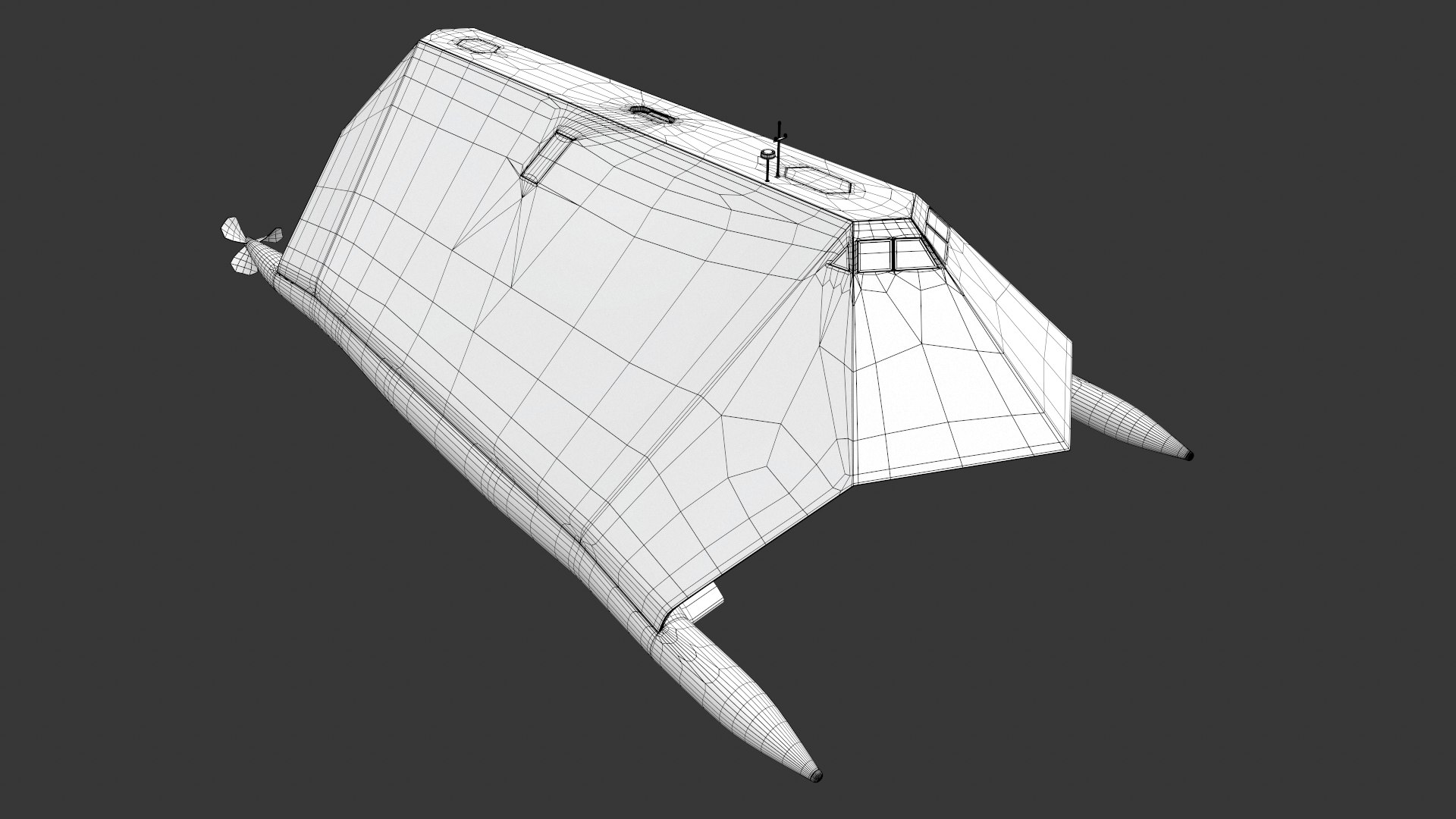 Sea Shadow 3D Model - TurboSquid 1645518