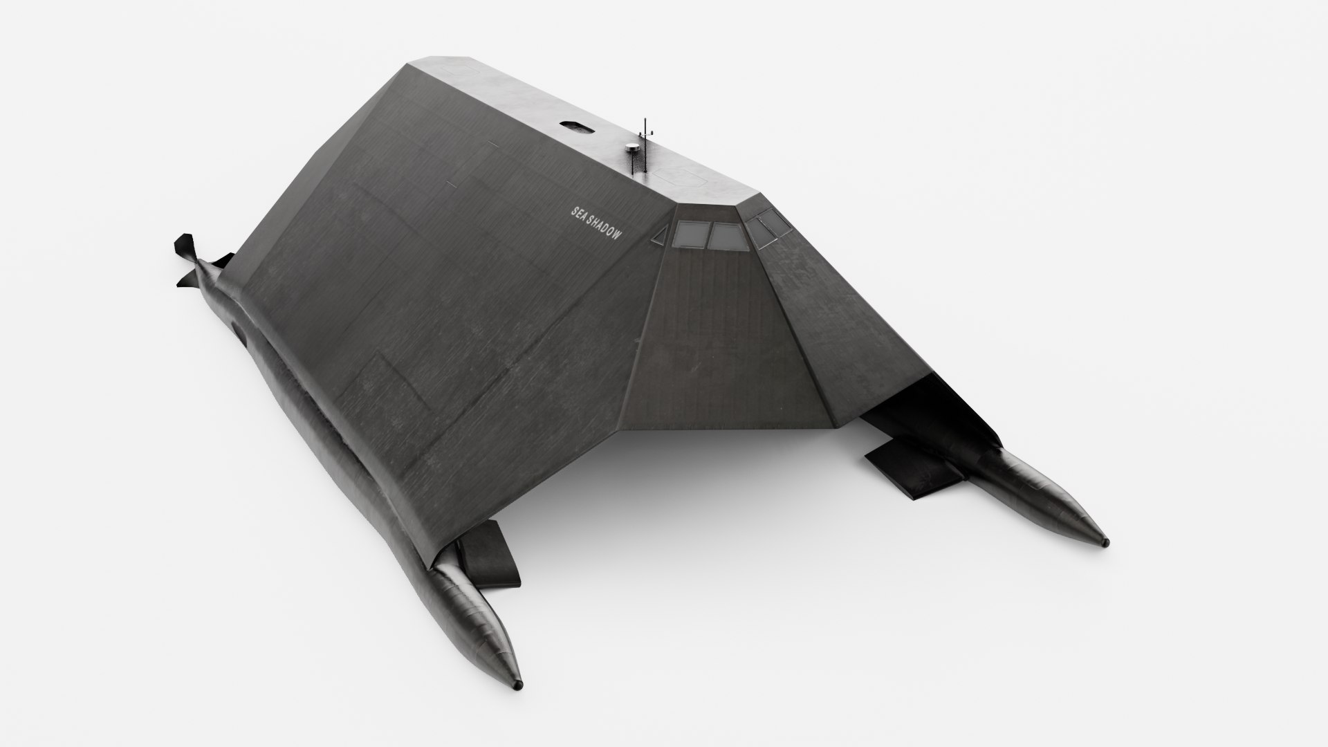 Sea Shadow 3D Model - TurboSquid 1645518