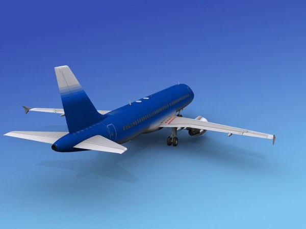 3d model airline airbus