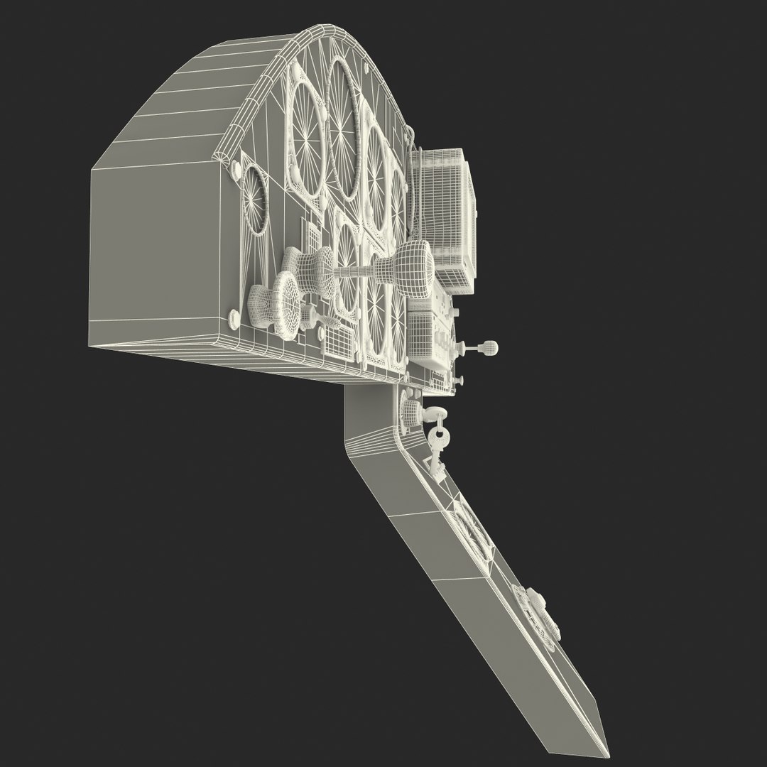 Aircraft Instrument Panel 3d Model