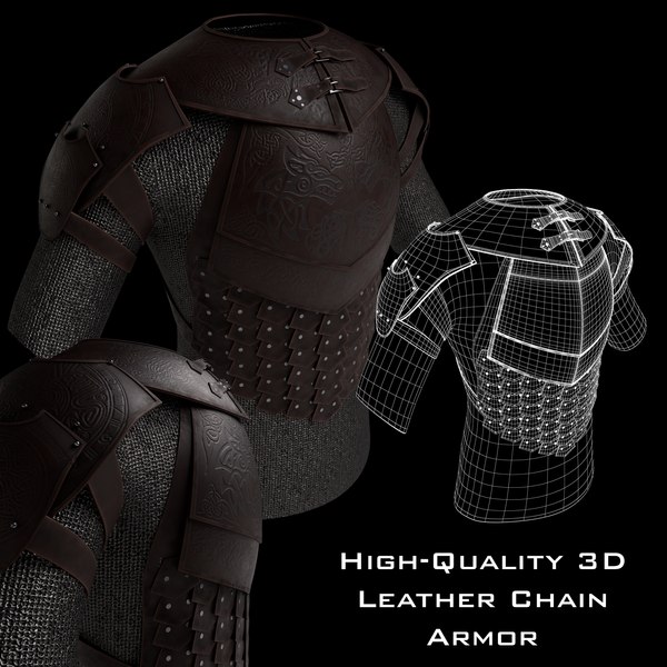 Chain armor 3D 모델 - TurboSquid 1936545