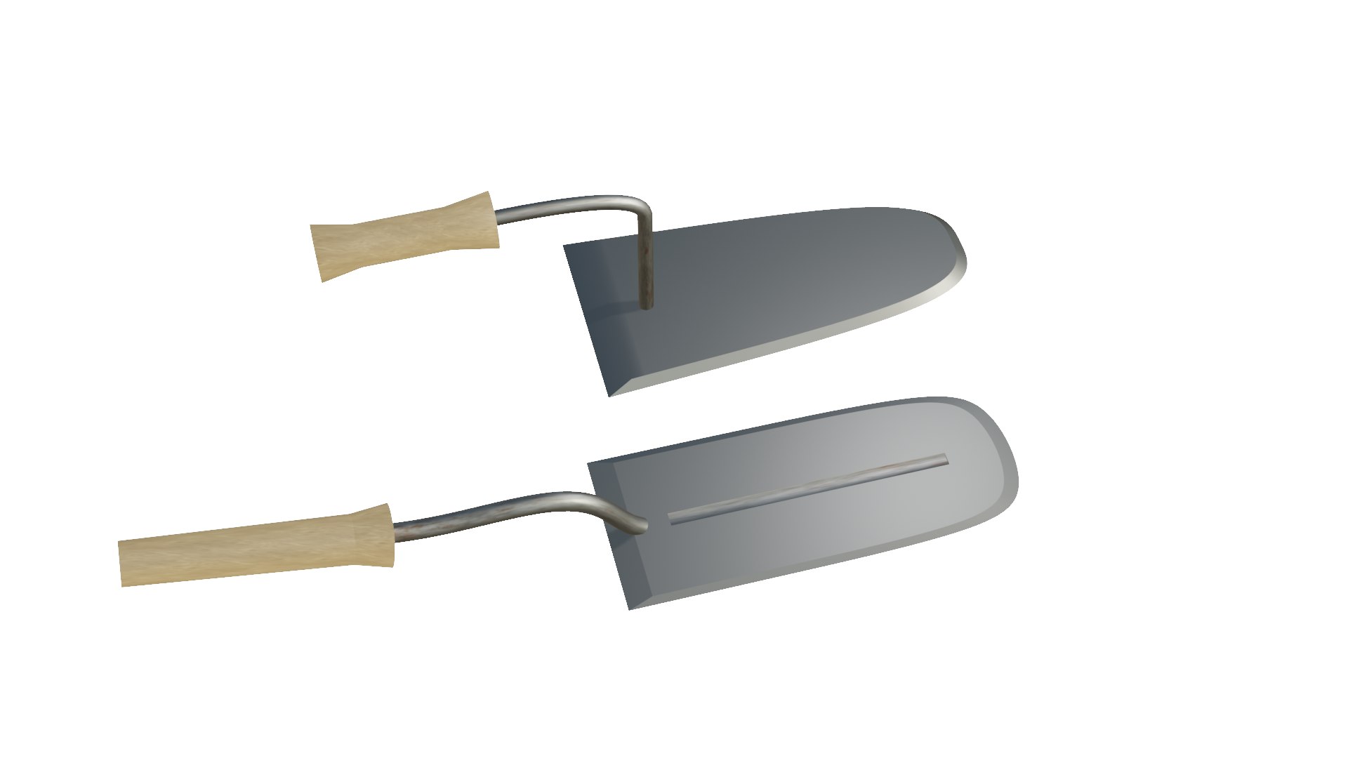 Trowels 3D model - TurboSquid 1989350