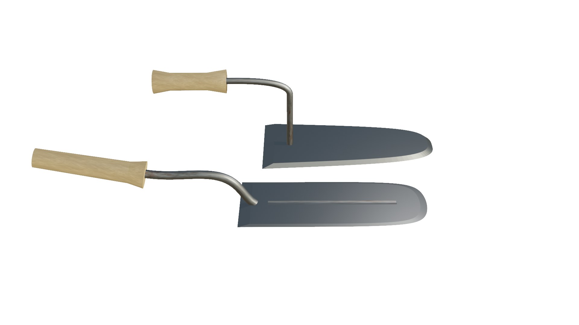 Trowels 3D model - TurboSquid 1989350