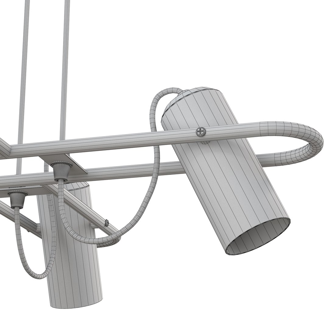 3D Model Hanging Lamp Vele Luce Pacifico - TurboSquid 2023862