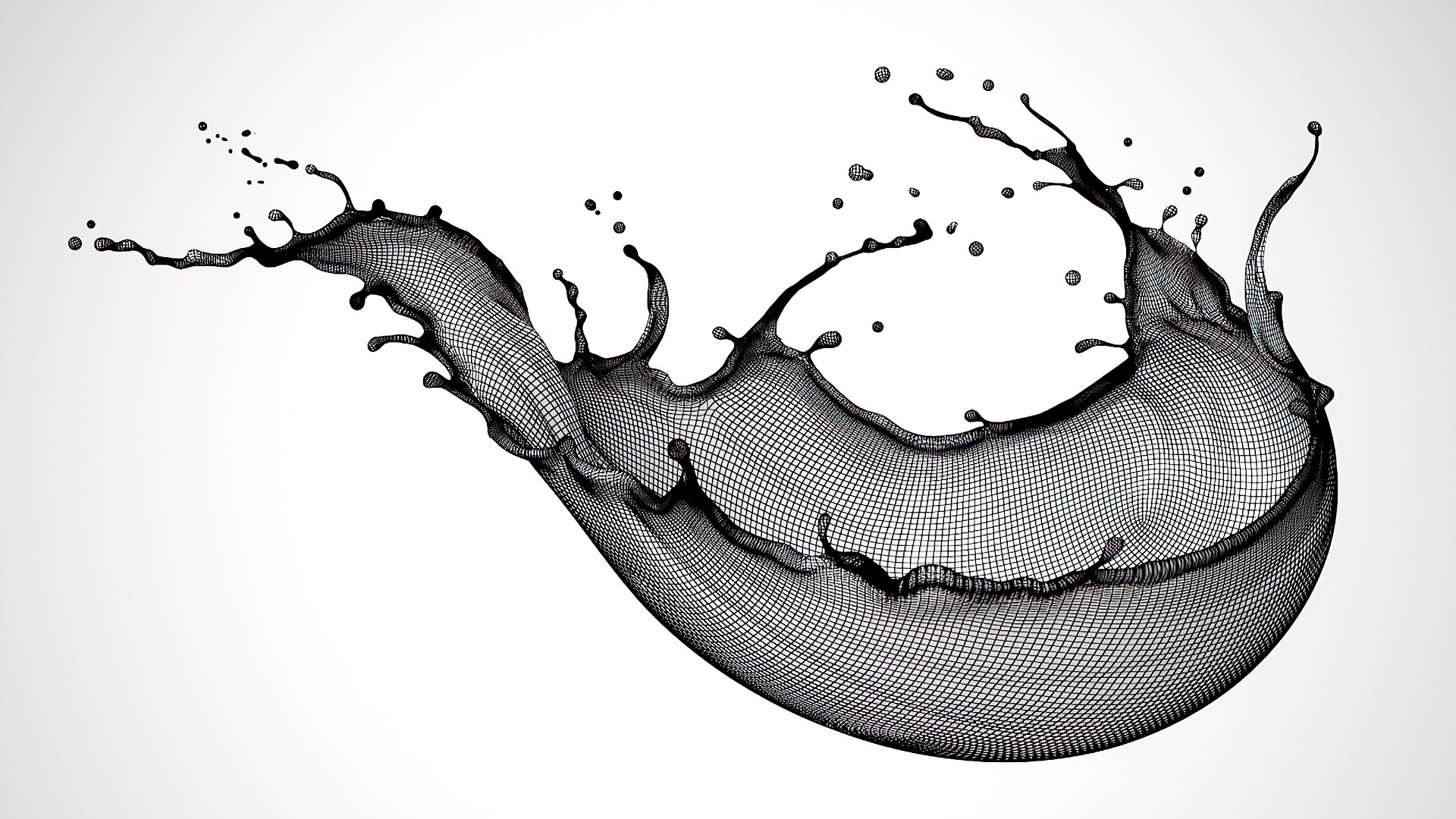 WaterLiquid Splash 3D Model - TurboSquid 1868583