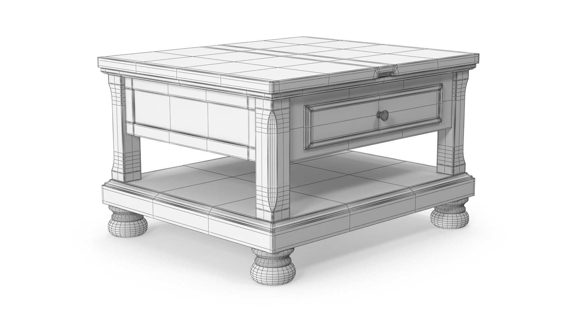 3D Coffee Table V1 - TurboSquid 2009923