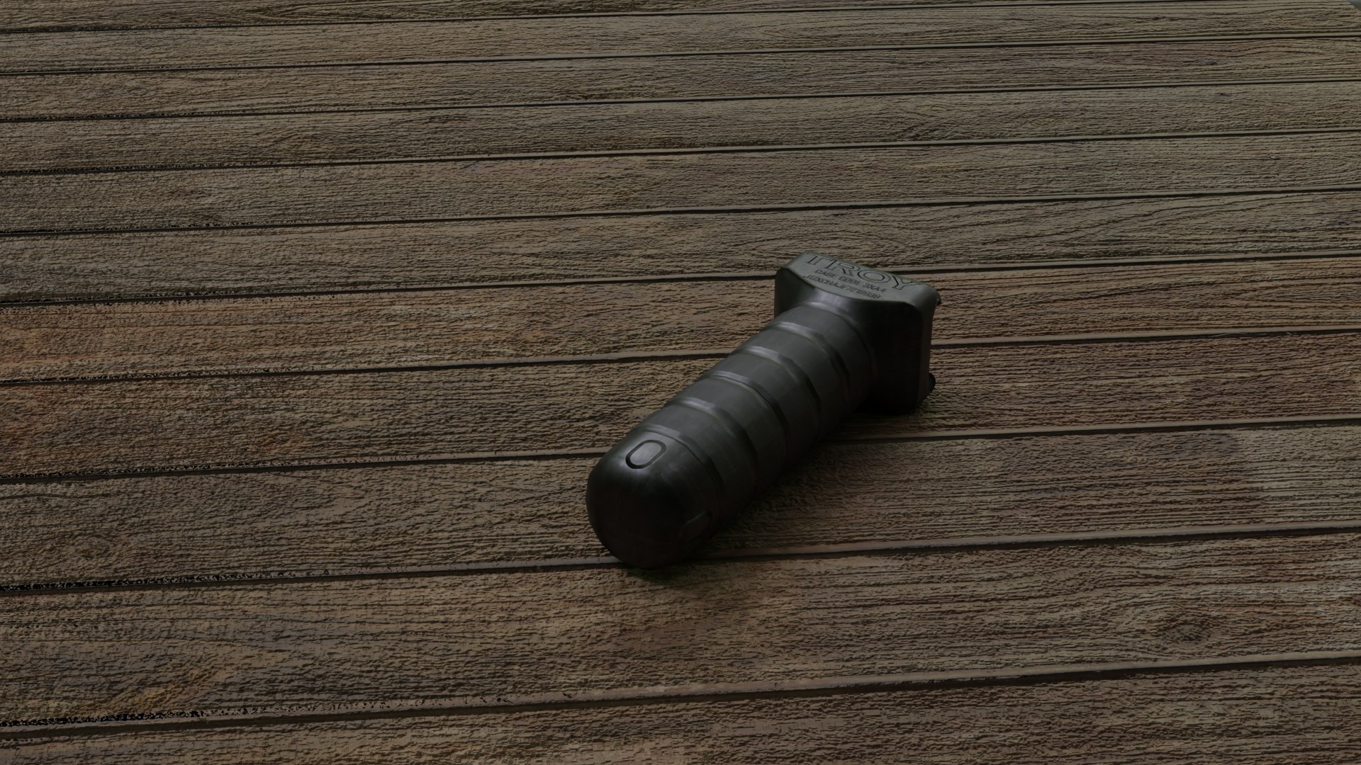 Troy Modular Combat Grip 3D - TurboSquid 1856348