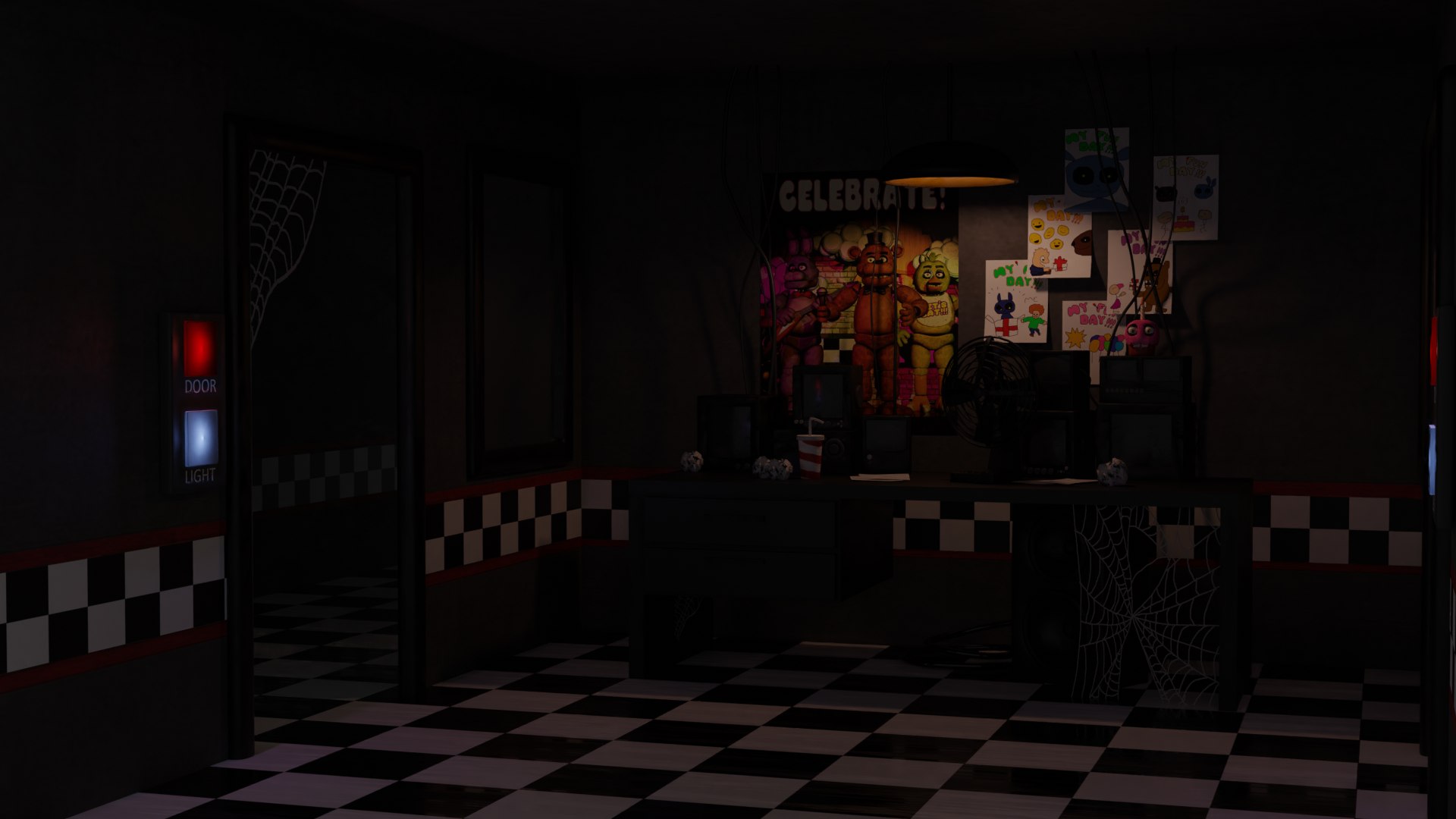 Fnaf 1 Office 3D 모델 - TurboSquid 2099494