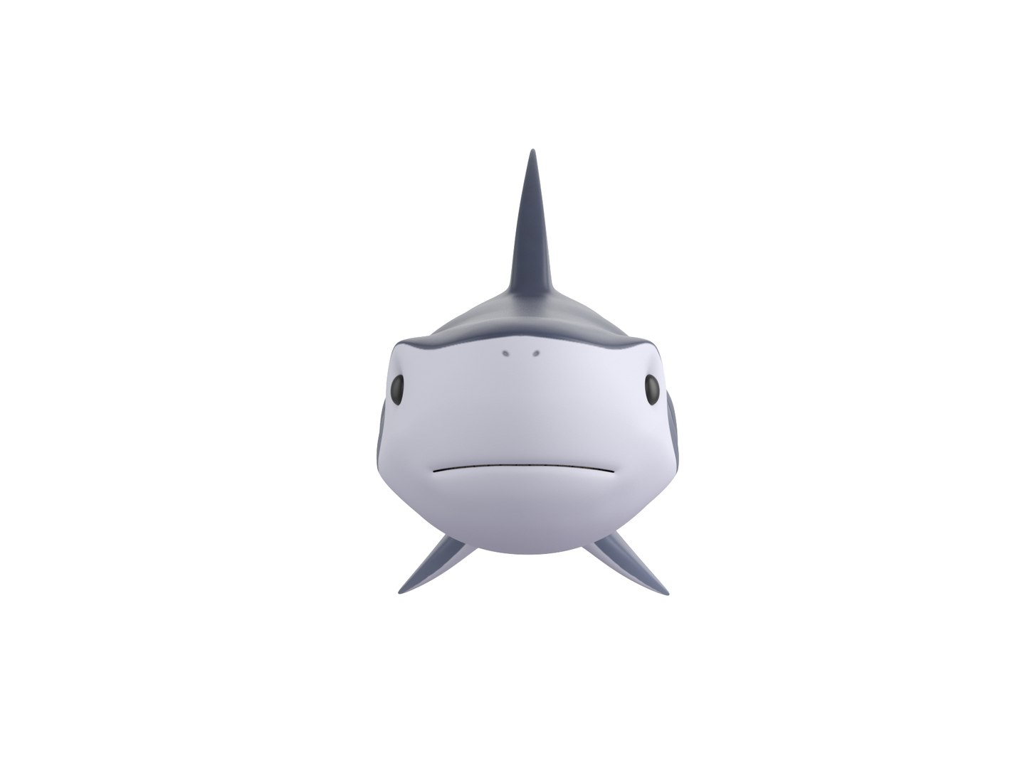 3D Shark Character Model - TurboSquid 1702252