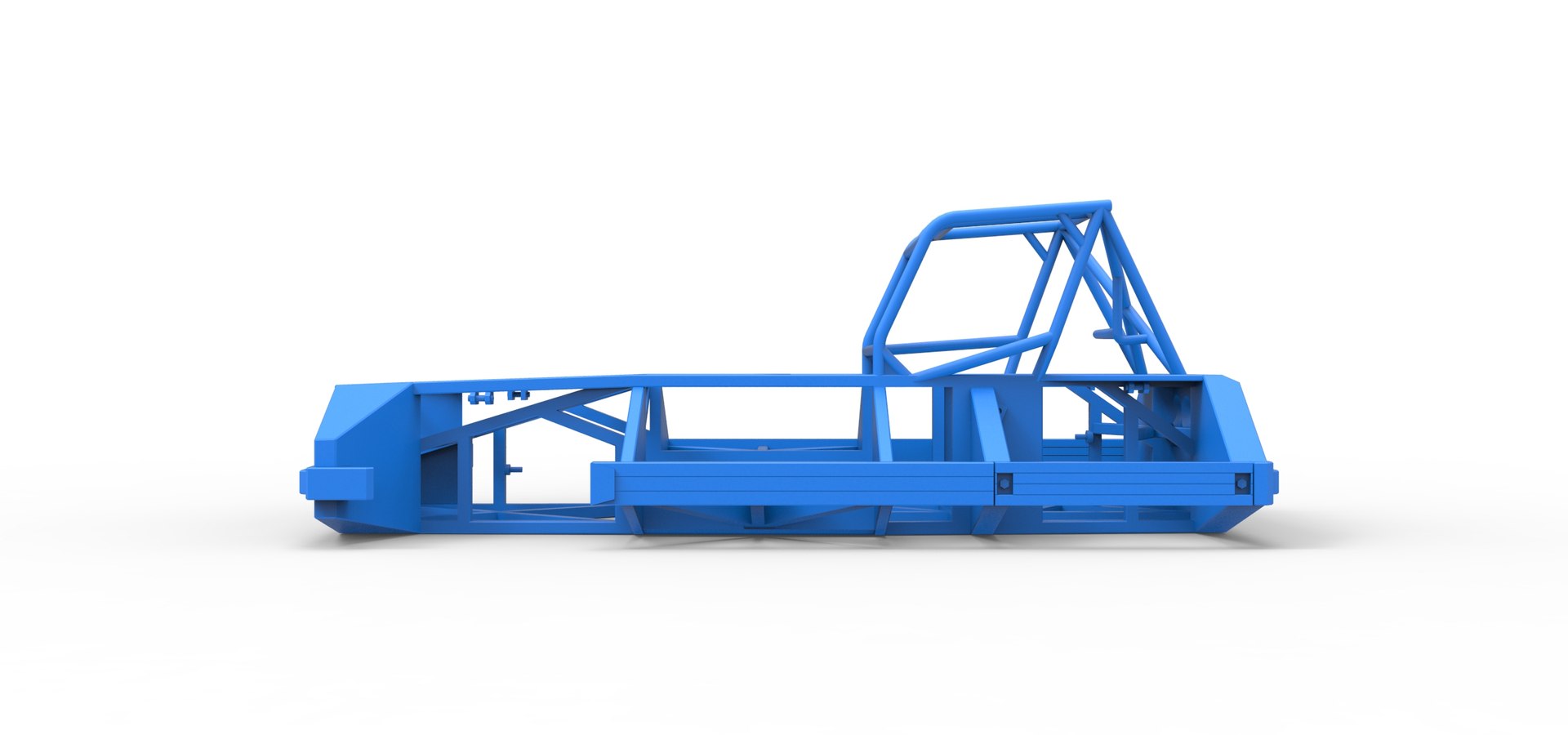 3D Model Frame Of New Zealand Superstock Car Version 3 Scale 1 To 25 ...