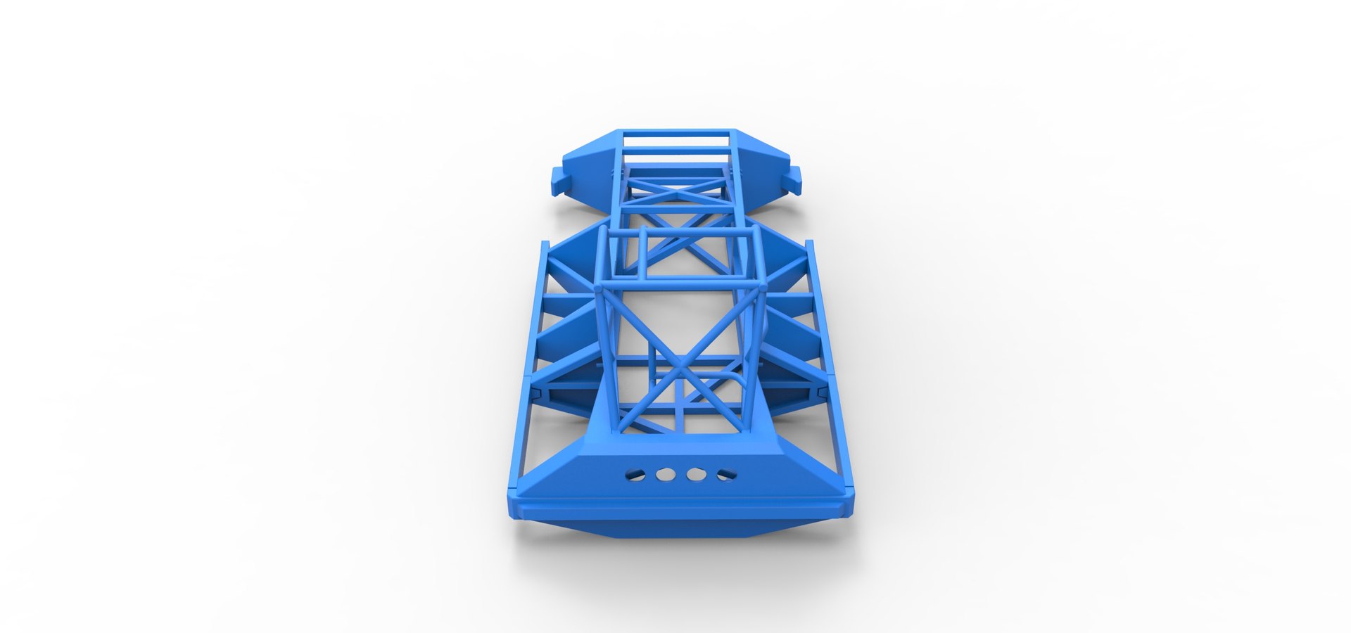 3D Model Frame Of New Zealand Superstock Car Version 3 Scale 1 To 25 ...