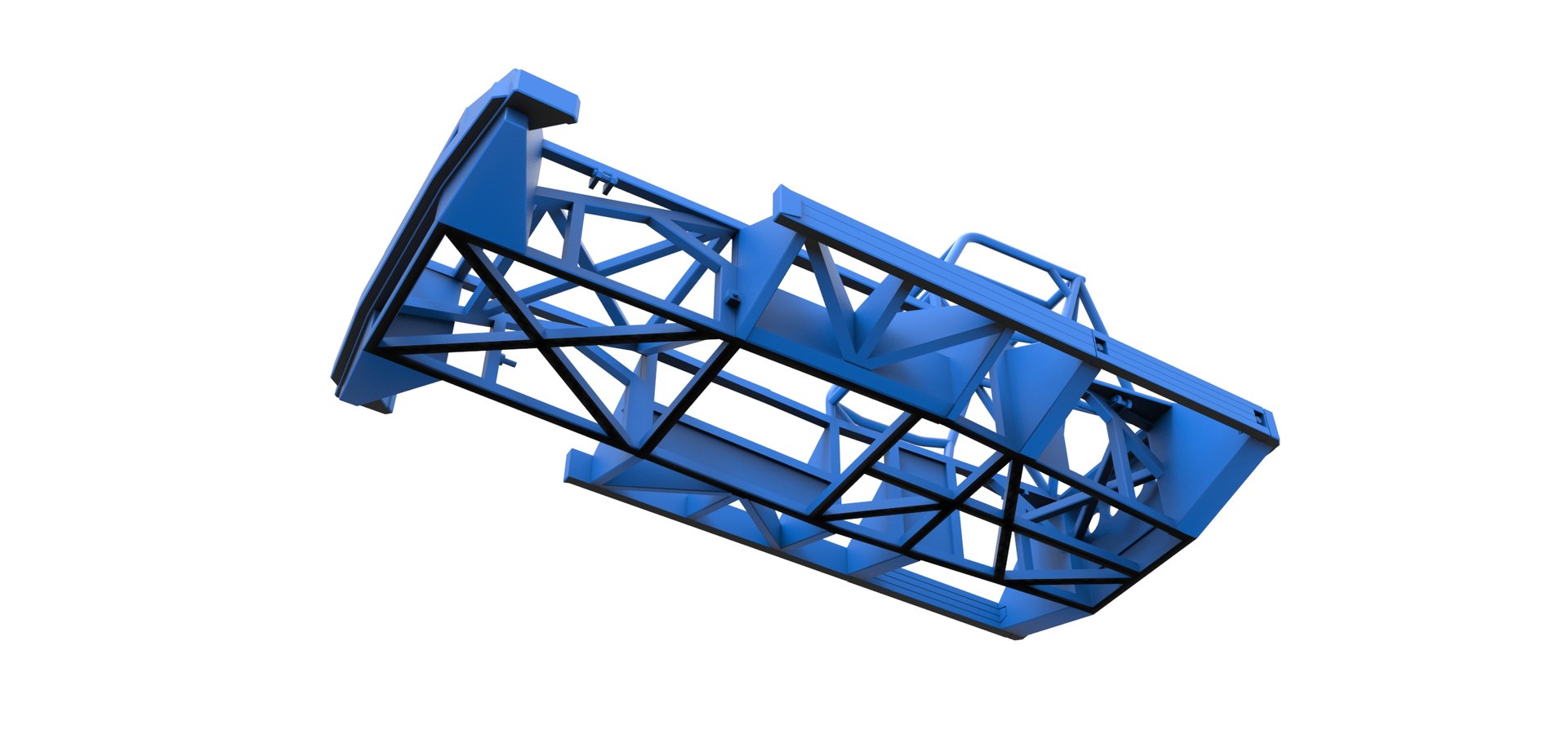 3D Model Frame Of New Zealand Superstock Car Version 3 Scale 1 To 25 ...