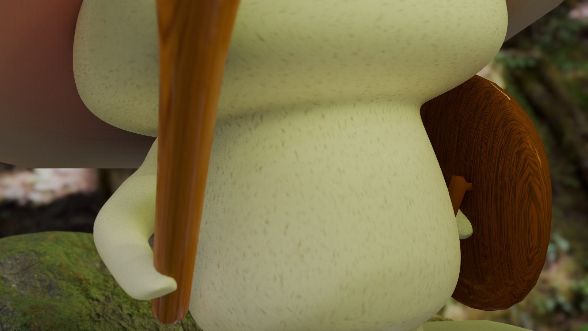 Warrior Mushroom 3D Model - TurboSquid 2470900