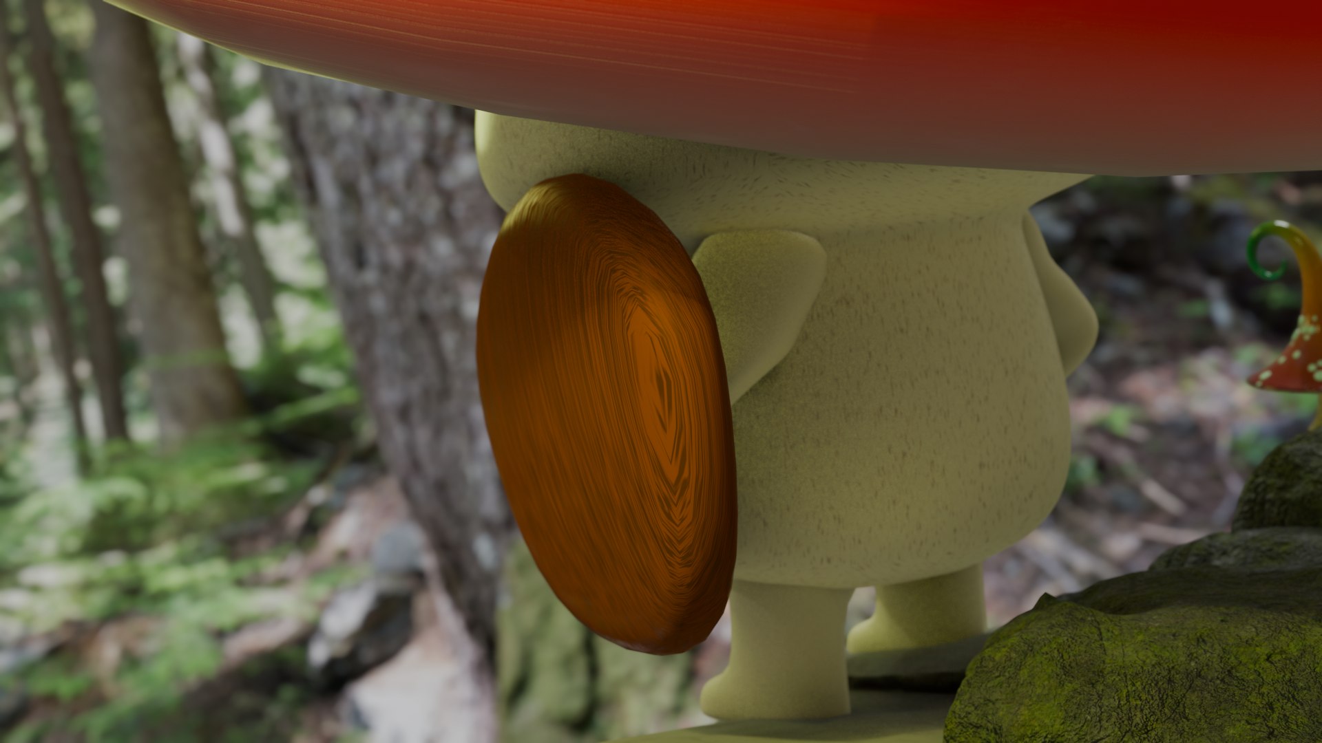 Warrior Mushroom 3D Model - TurboSquid 2470900