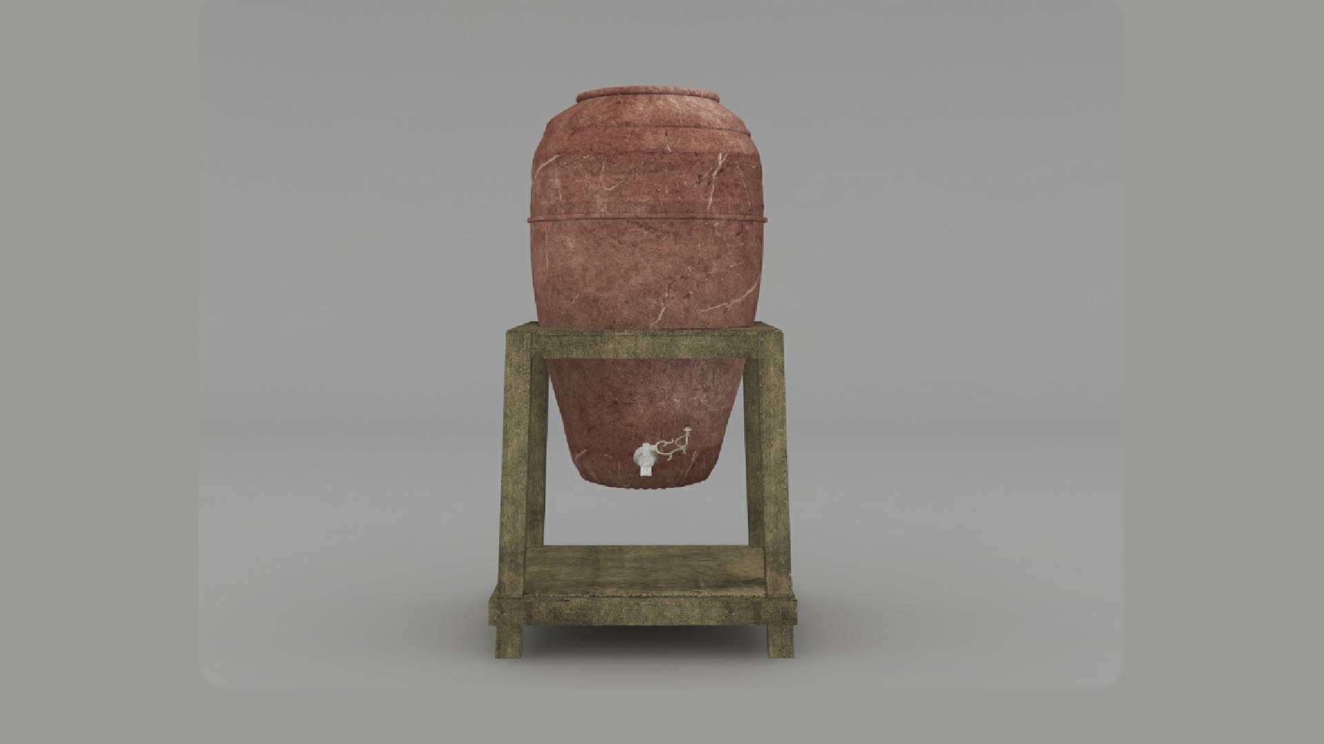 3D Pottery Water Pot Model - TurboSquid 2241488