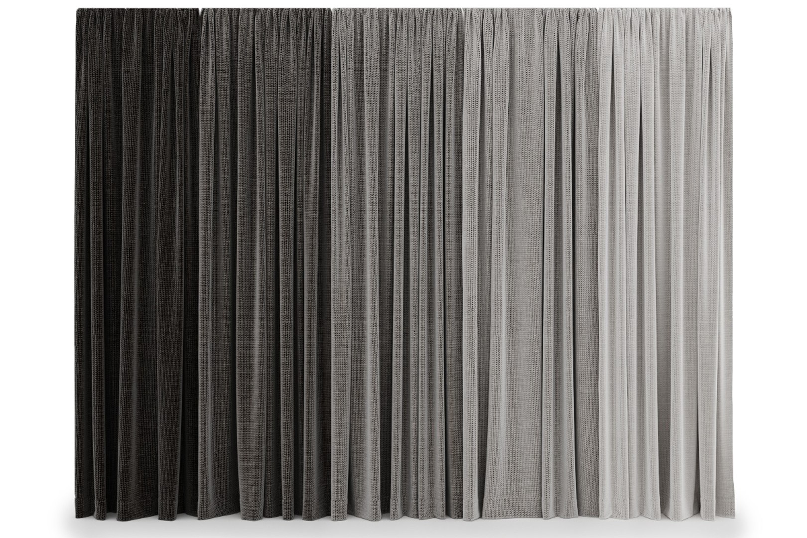 Realistic Curtains Model - TurboSquid 1375019
