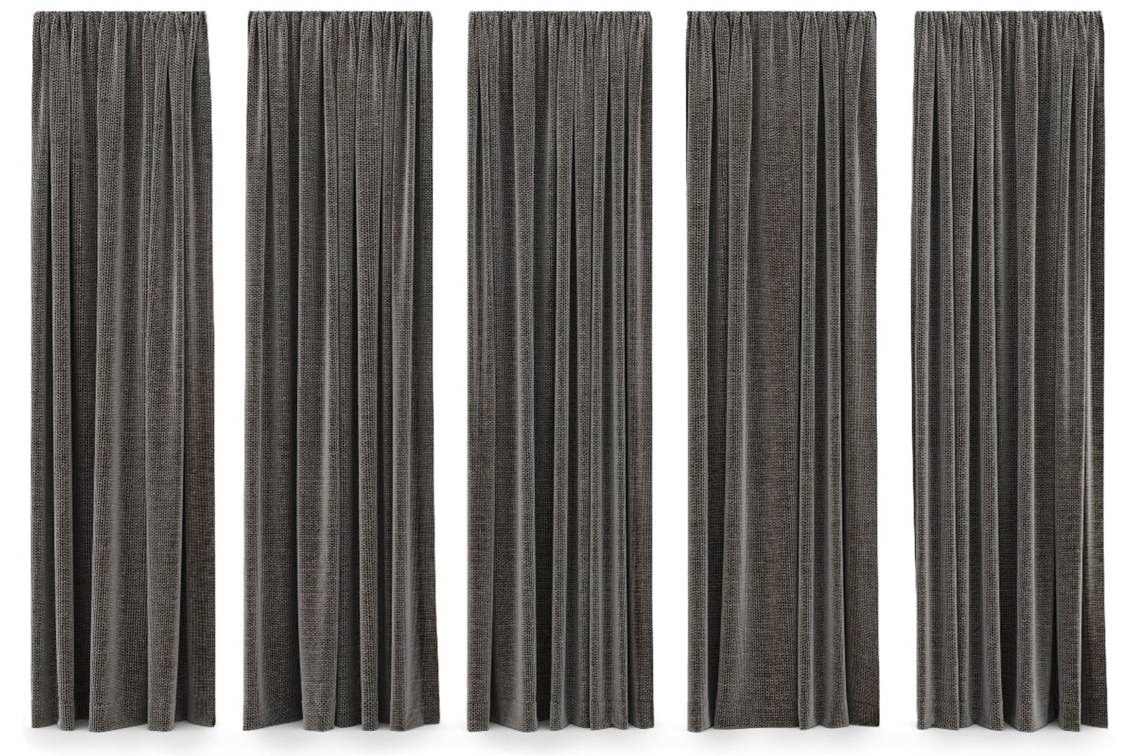 Realistic Curtains Model - TurboSquid 1375019