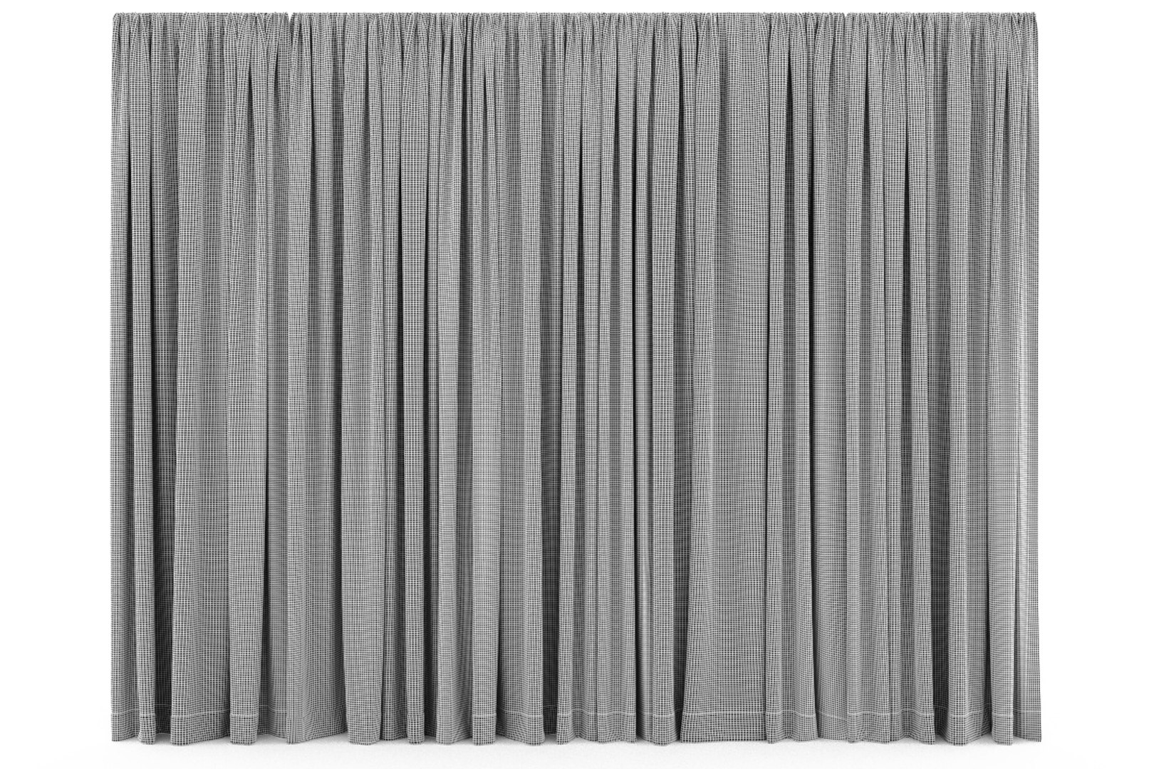 Realistic Curtains Model - TurboSquid 1375019