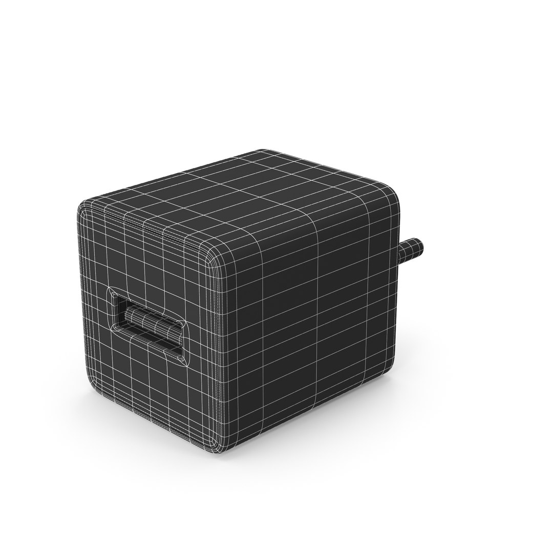 3D Red USB Charger Model - TurboSquid 2198410