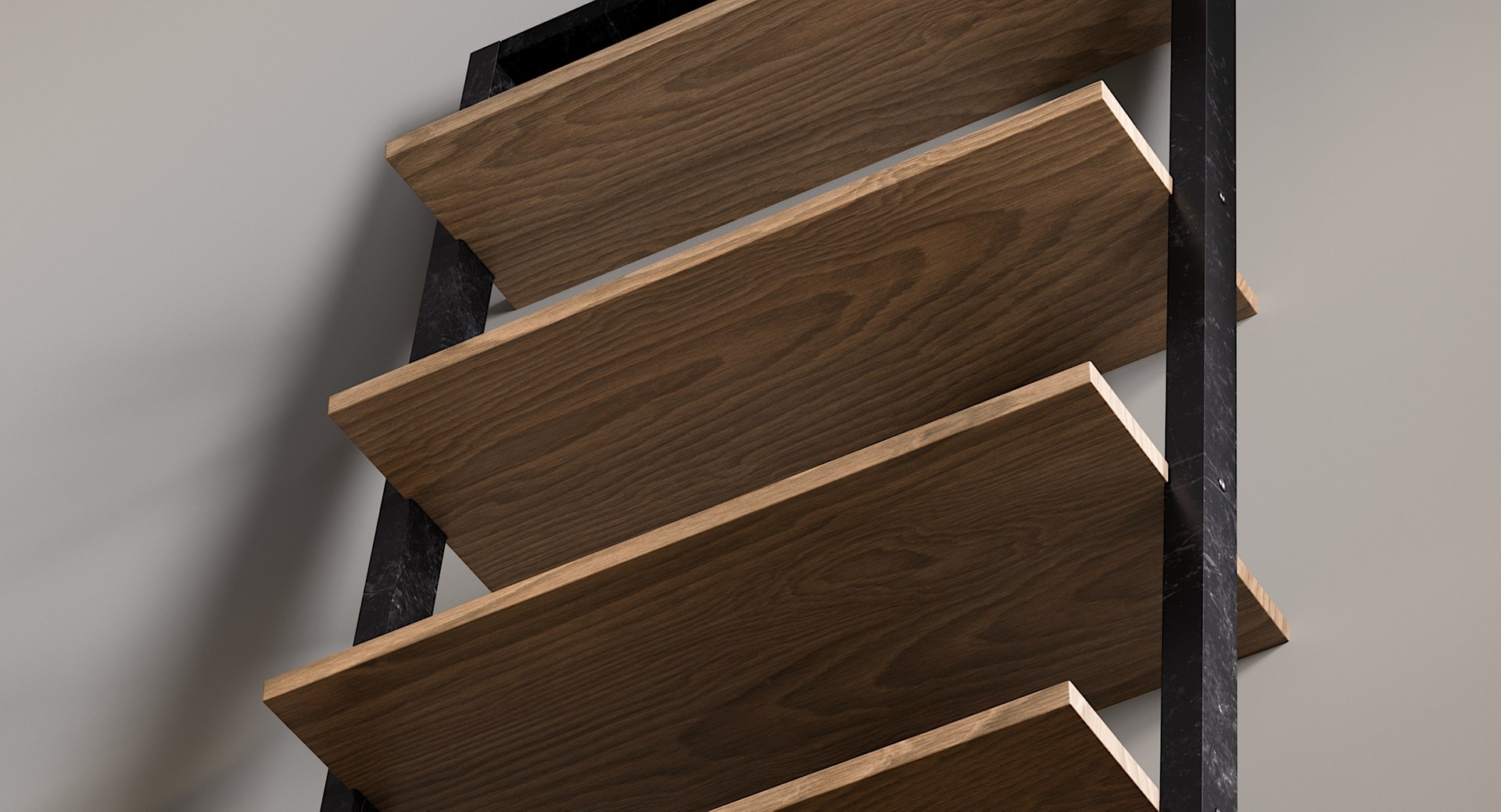 Realistic Theophanes Tone Ladder 3D Model - TurboSquid 1459422