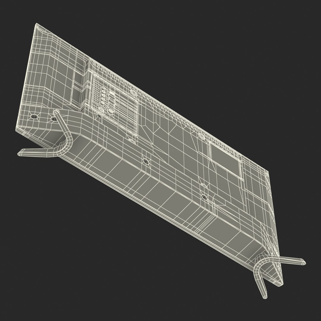 3d generic led tv model