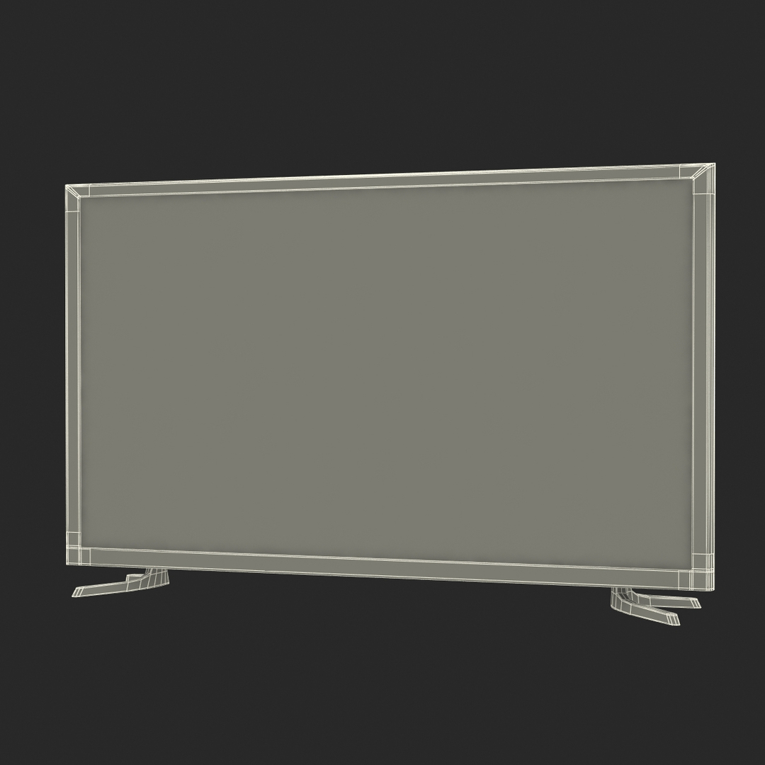 3d generic led tv model