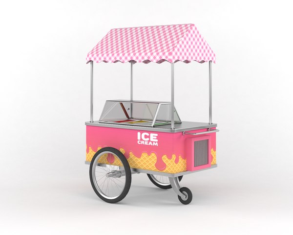 Ice Cream Cart 3D Models for Download | TurboSquid