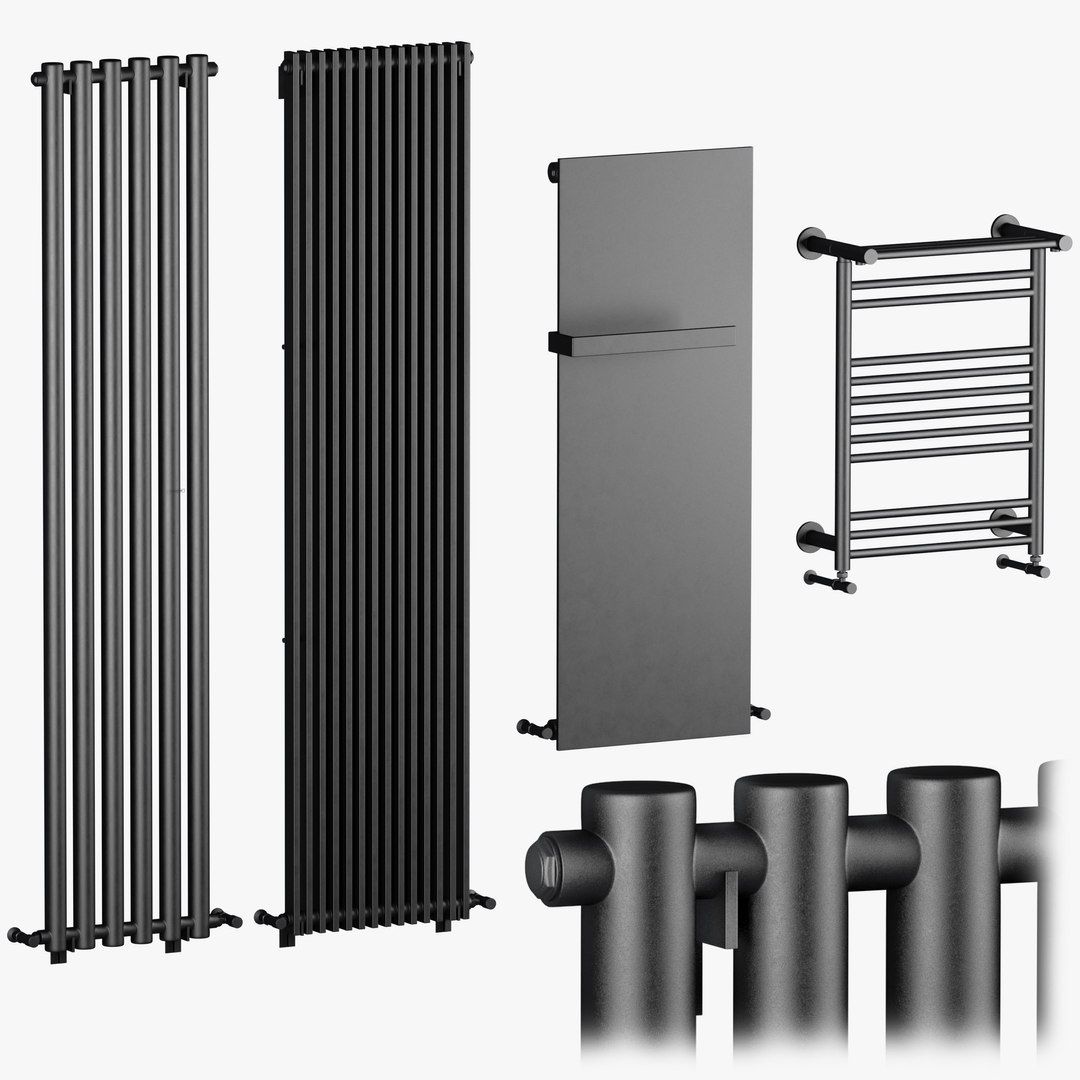 3D Radiators Lusso Set Model - TurboSquid 1809110