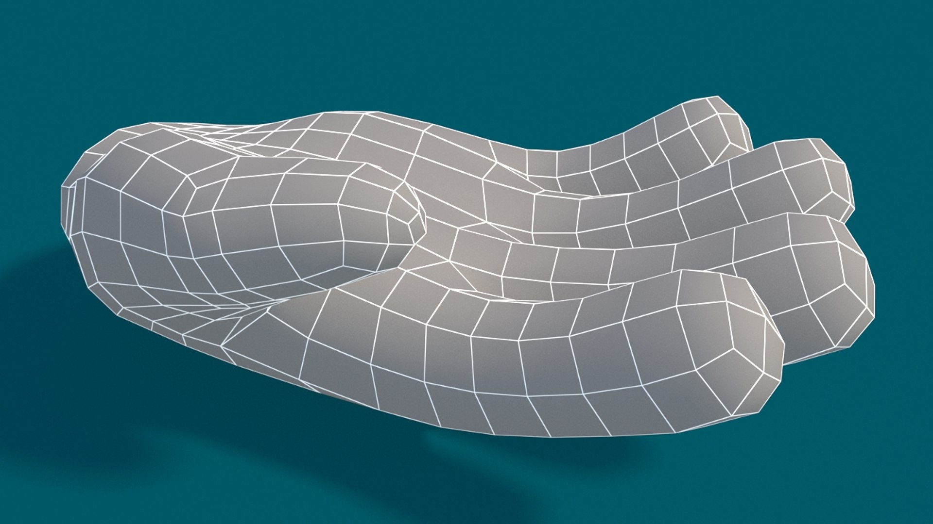 Toon Hand Model - TurboSquid 1212242