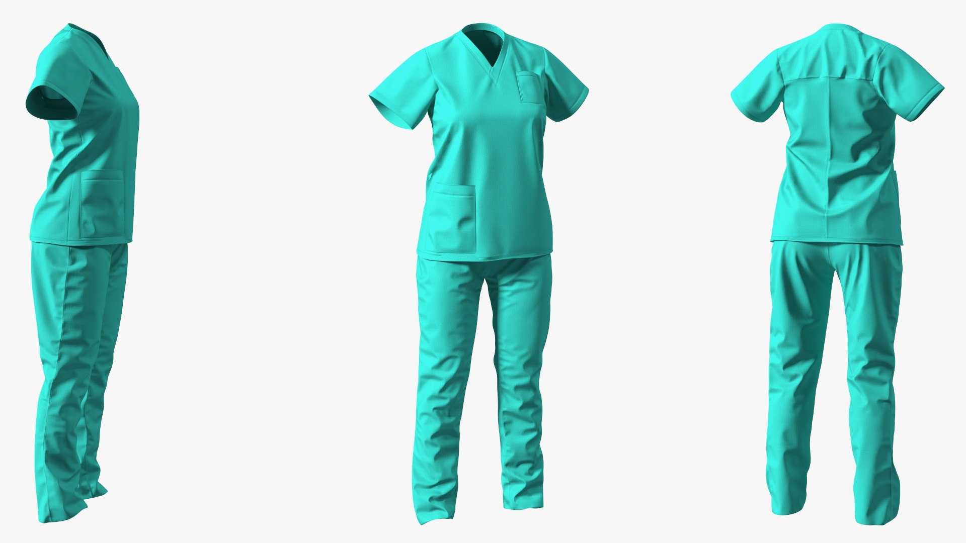 3D Medical Nurse Uniform Model - TurboSquid 2161820