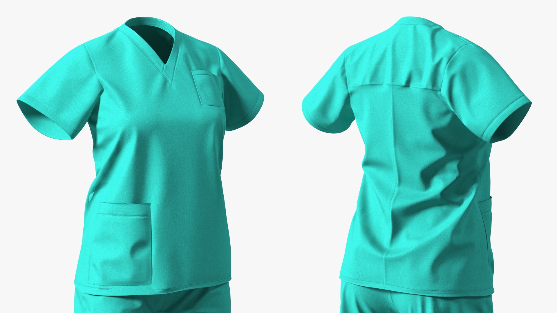 3D Medical Nurse Uniform Model - TurboSquid 2161820