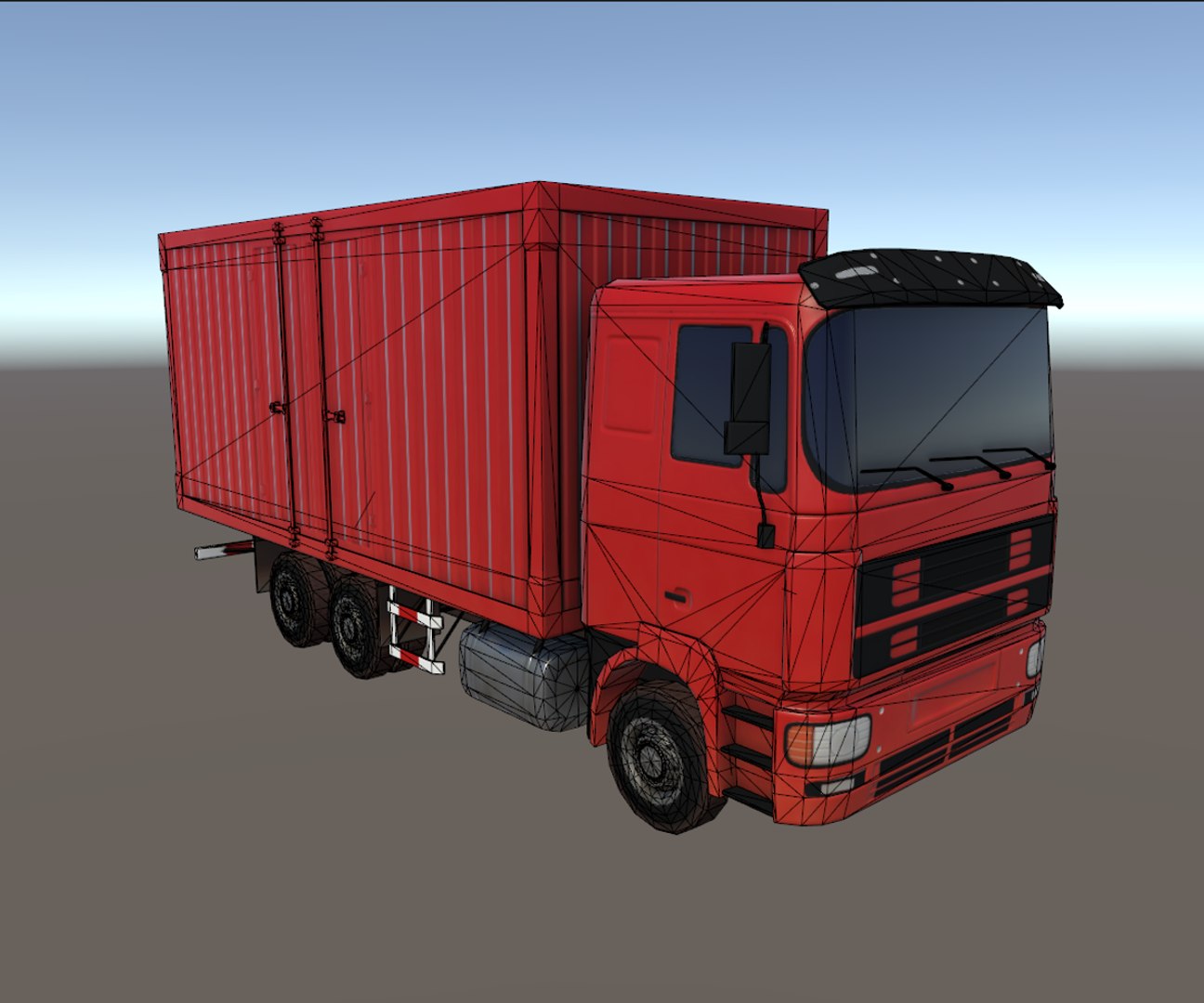 3D Transport Truck Model - TurboSquid 1857714