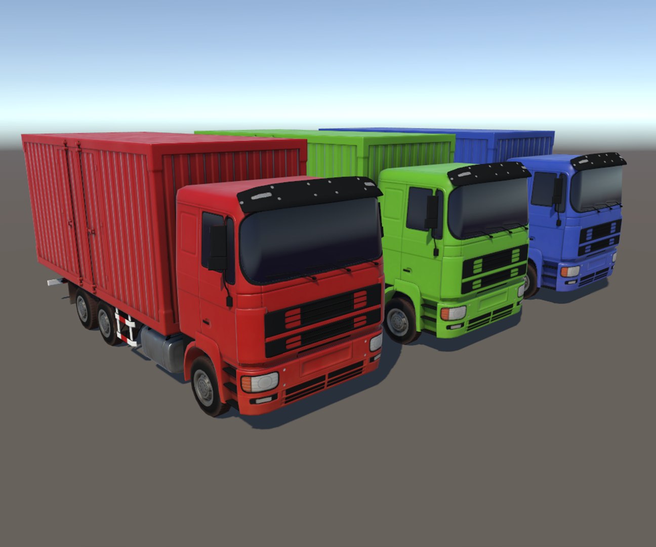 3D Transport Truck Model - TurboSquid 1857714