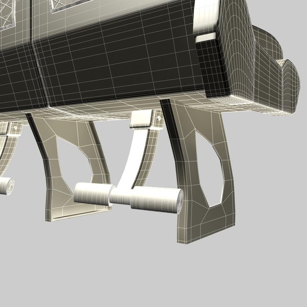 luxury coach seat 4 3d 3ds