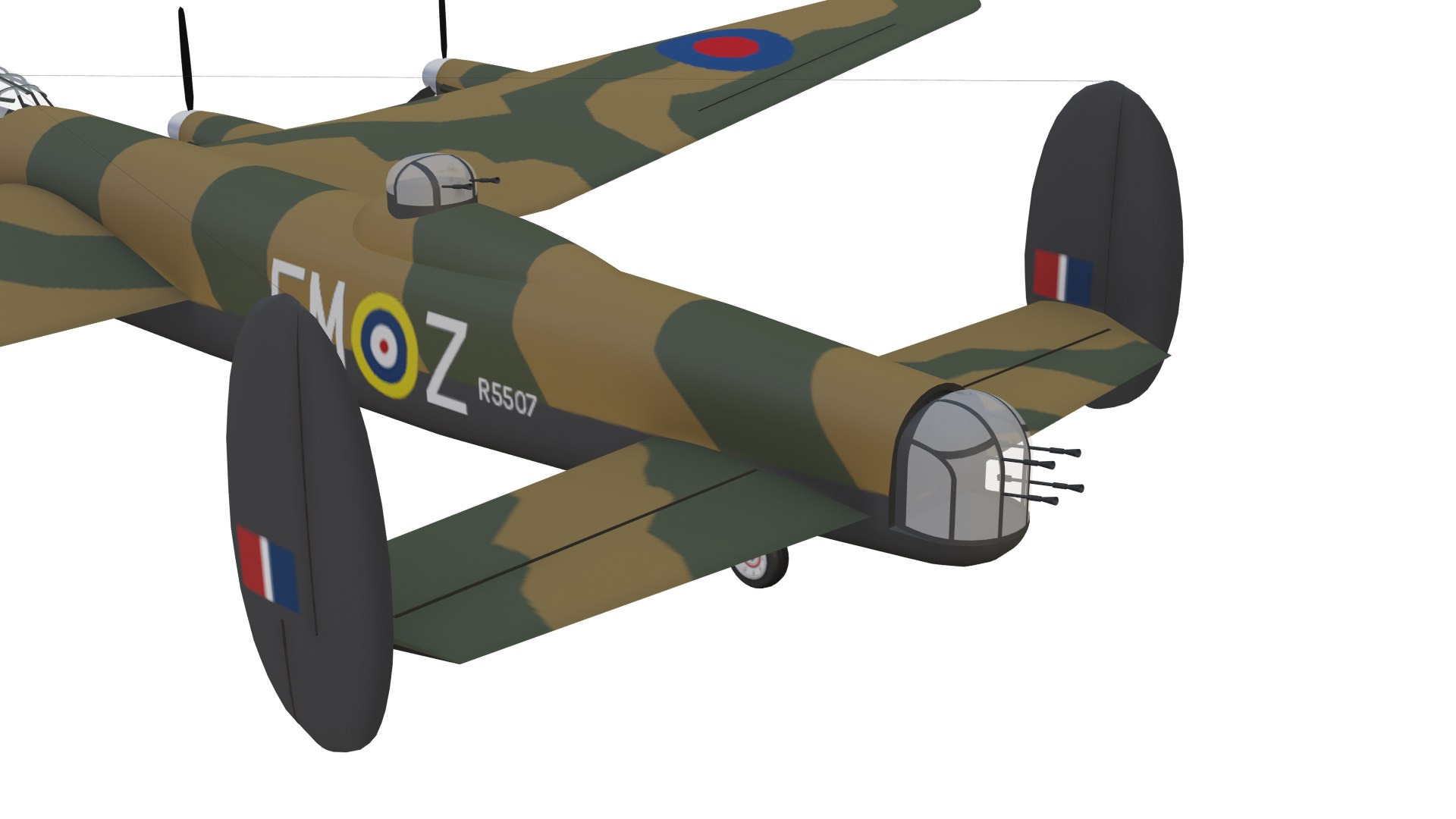 3D Avro Lancaster - TurboSquid 2341900