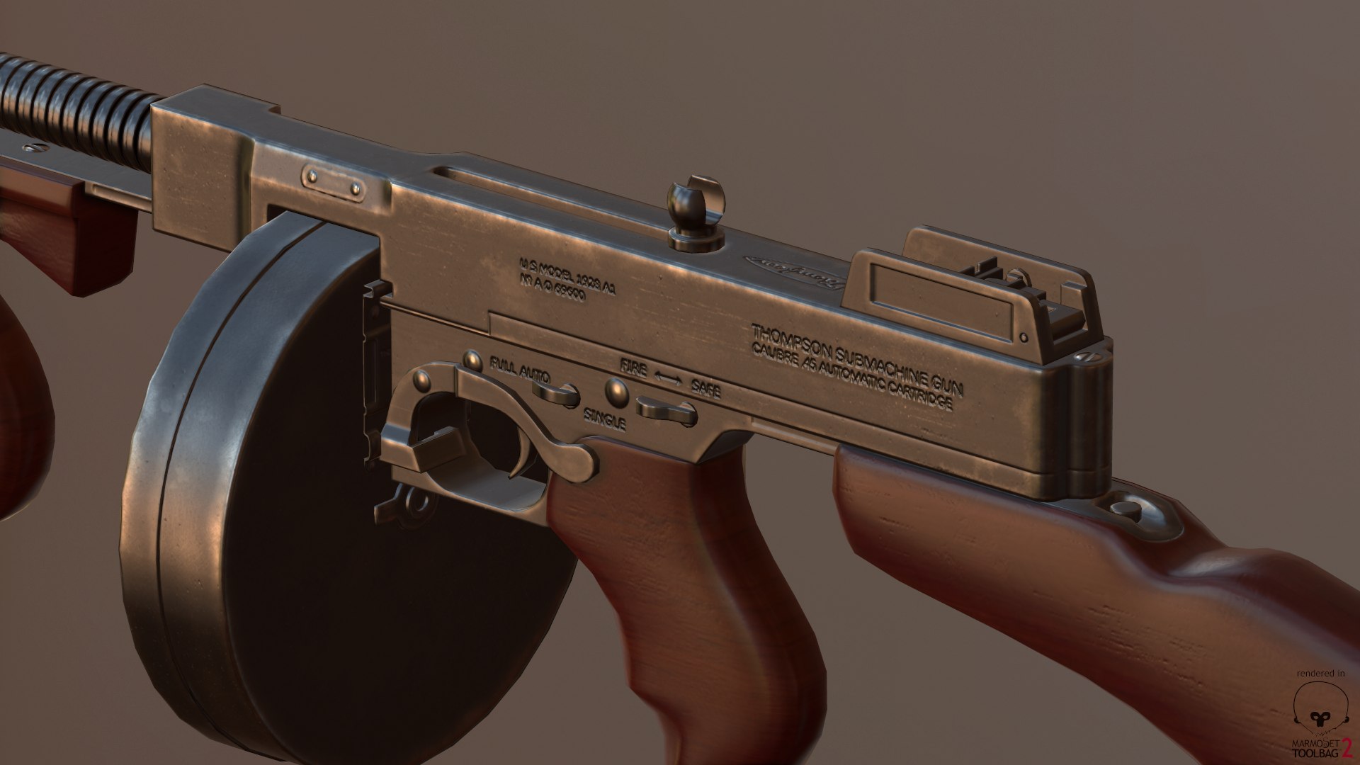 3d Model Of Thompson 1928