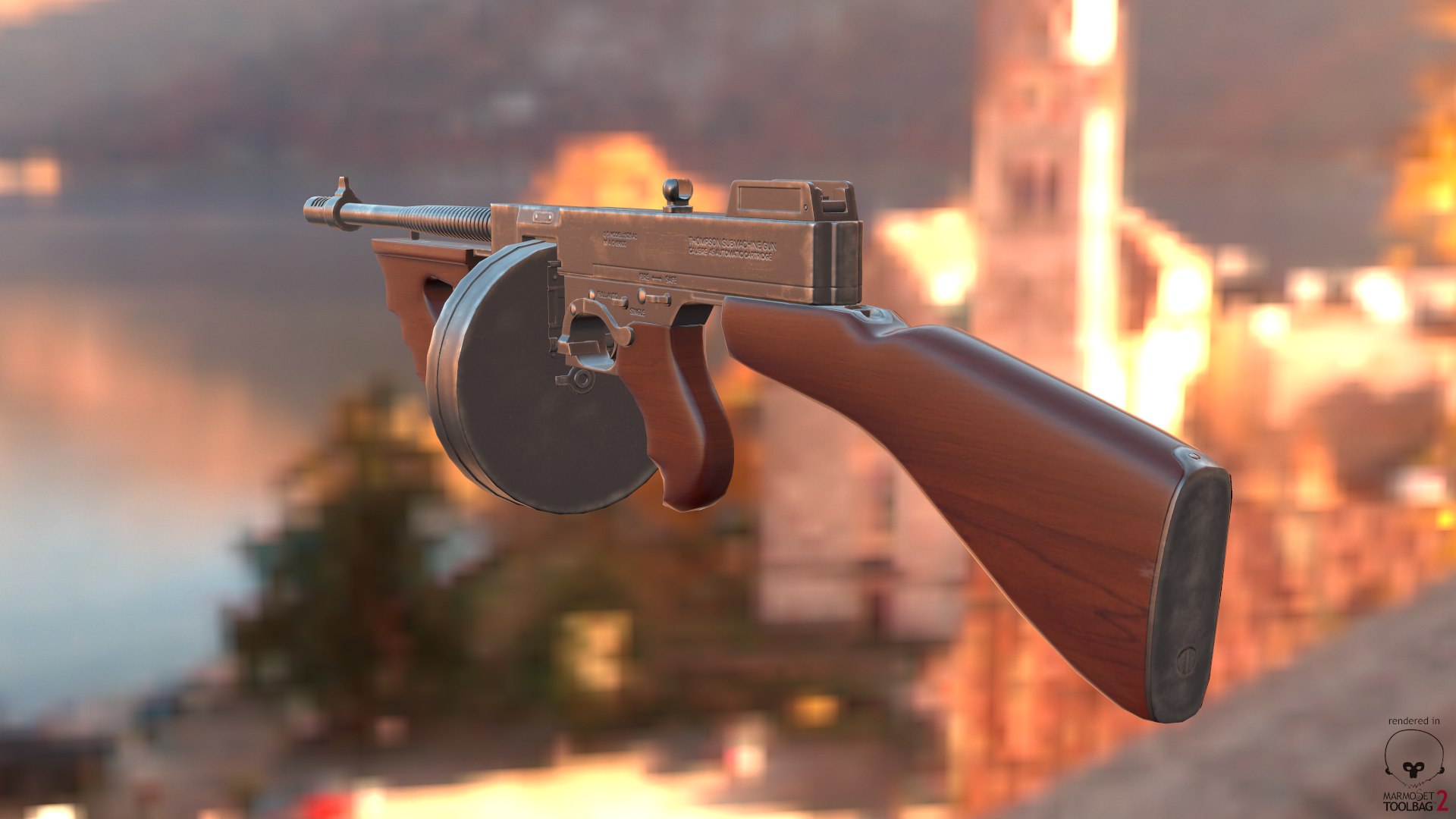 3d Model Of Thompson 1928