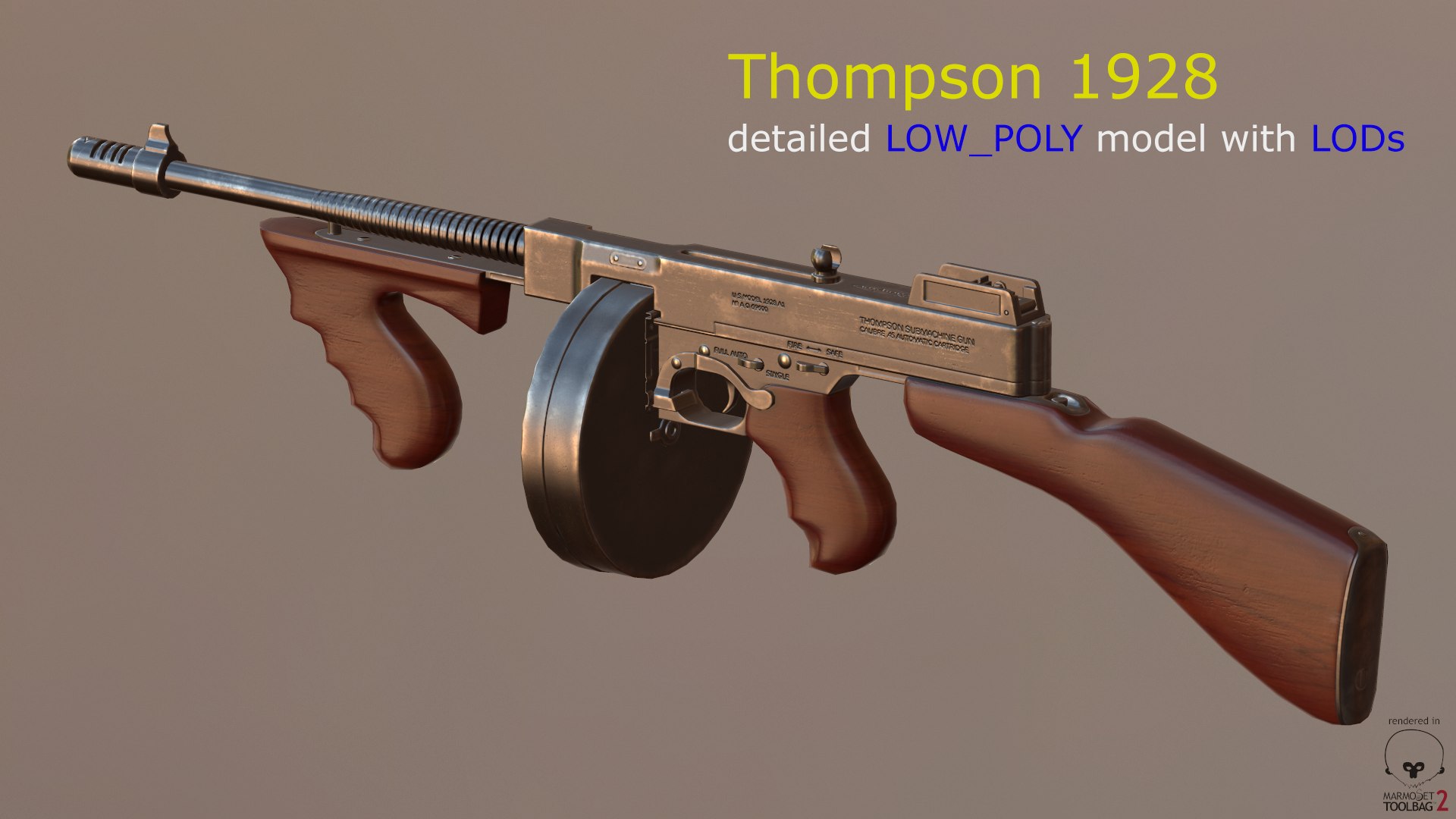 3d Model Of Thompson 1928