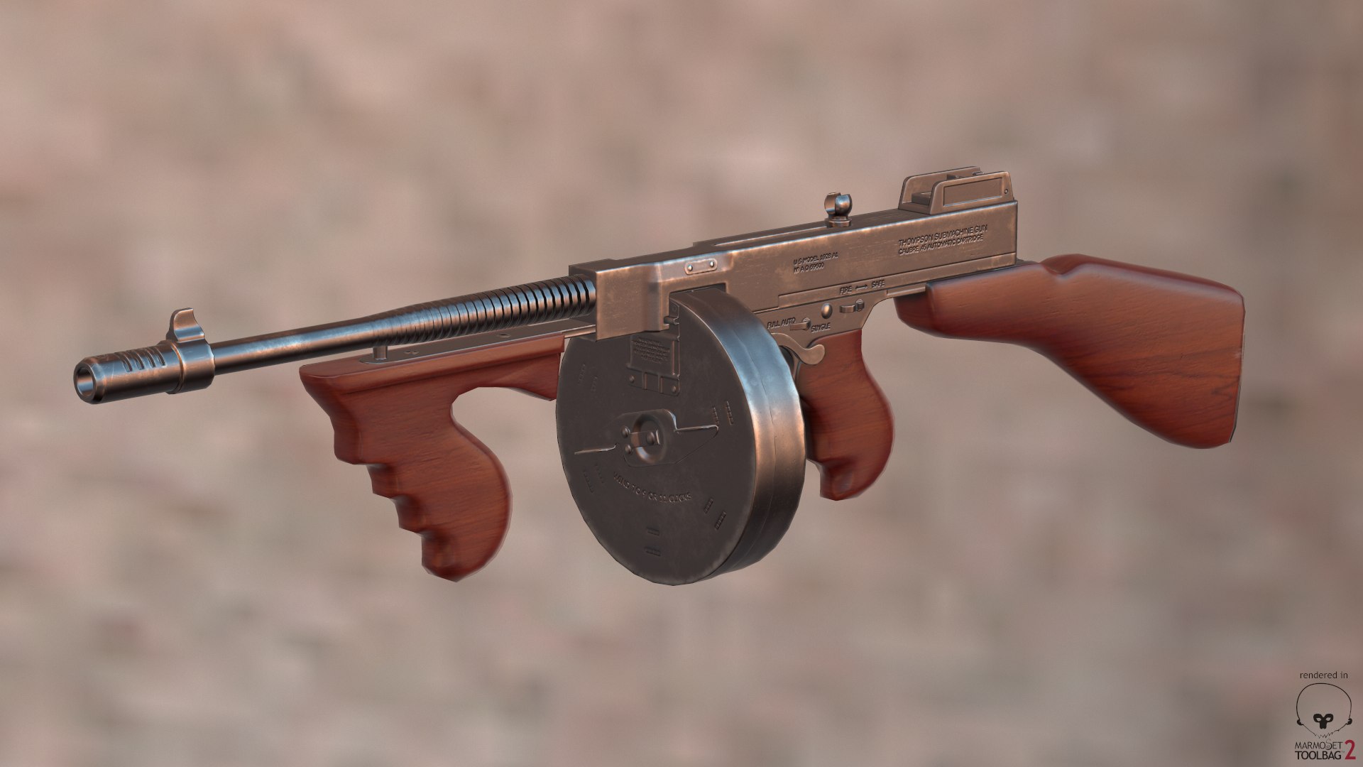 3d Model Of Thompson 1928