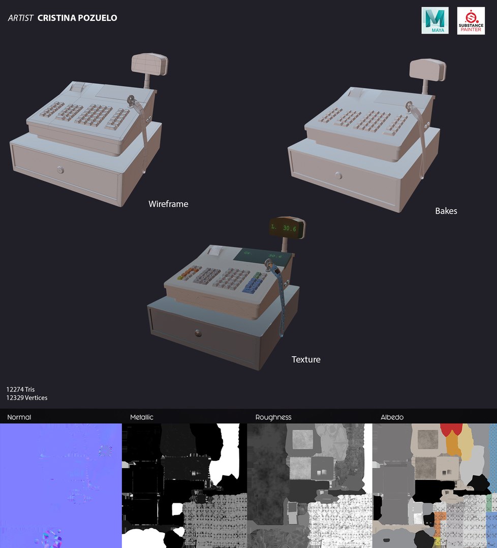 CASHIER 3D Model - TurboSquid 1841095