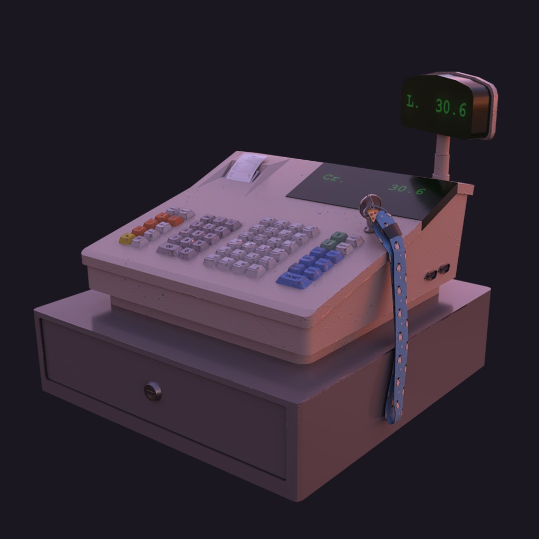 CASHIER 3D Model - TurboSquid 1841095