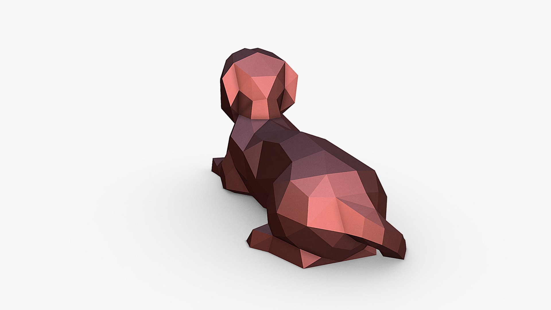 Dachshund Laying Down 3D Model - TurboSquid 1975278