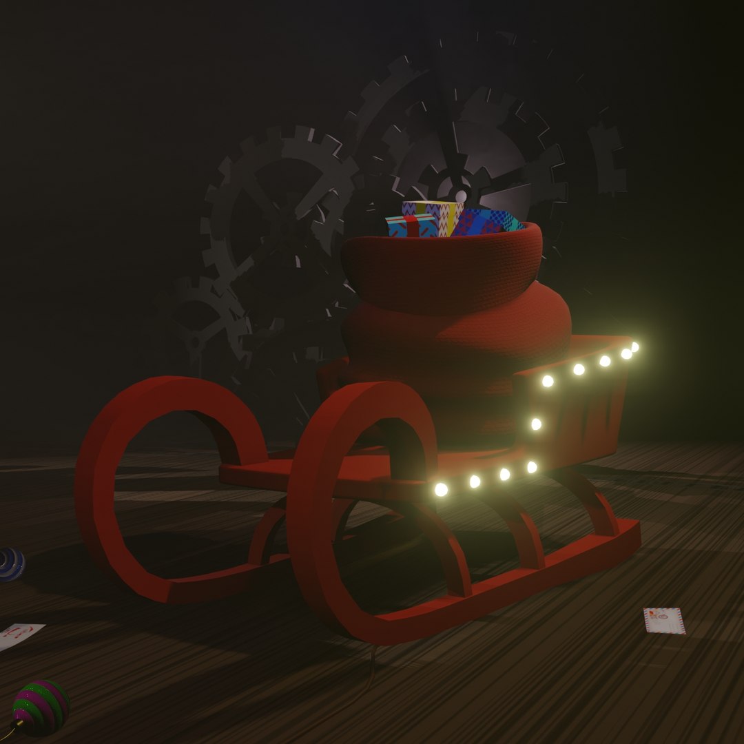 Santa Factory 3D Model - TurboSquid 1464482