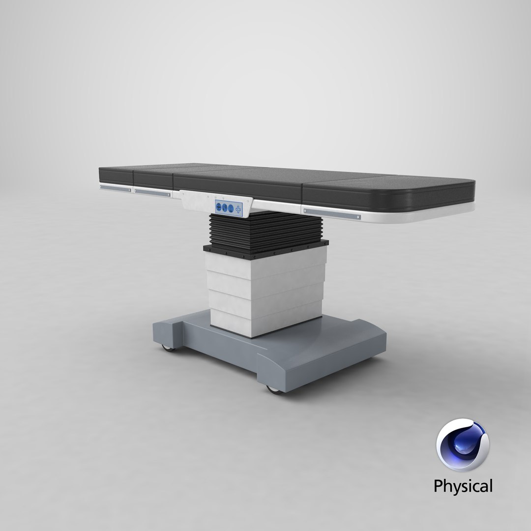 Surgery Table 3D Model - TurboSquid 1520129