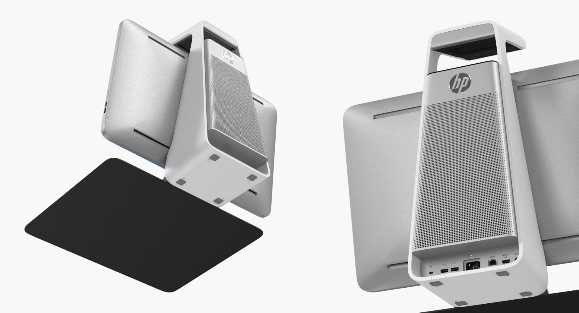 Hp Sprout Personal Computer Model - TurboSquid 1187150